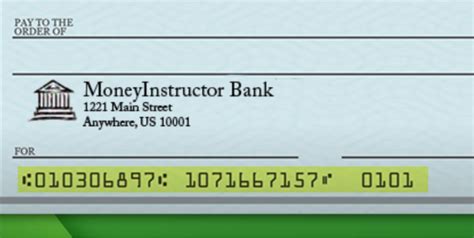 How To Find A Check Routing Number And Account Number Money Instructor