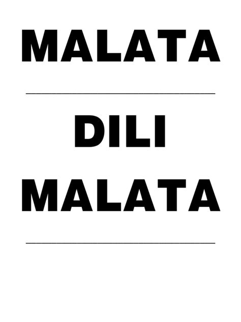 Malata Label Pdf