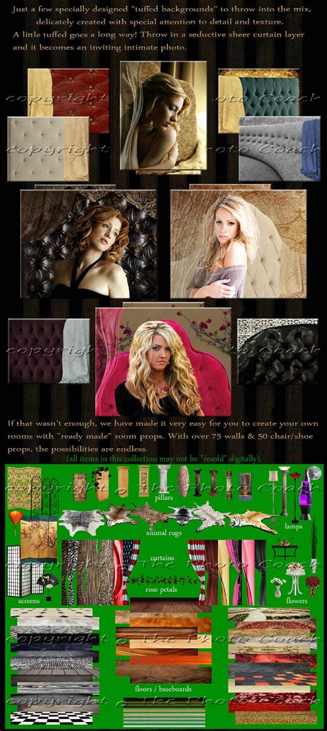 Digital Backdrops Boudoir Backgrounds Fun Sexy Sandwich Layered Sets