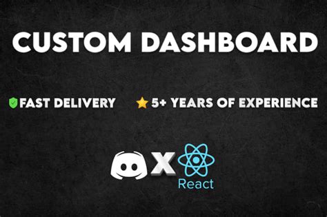 create a dashboard for your discord bot by mega paul fiverr