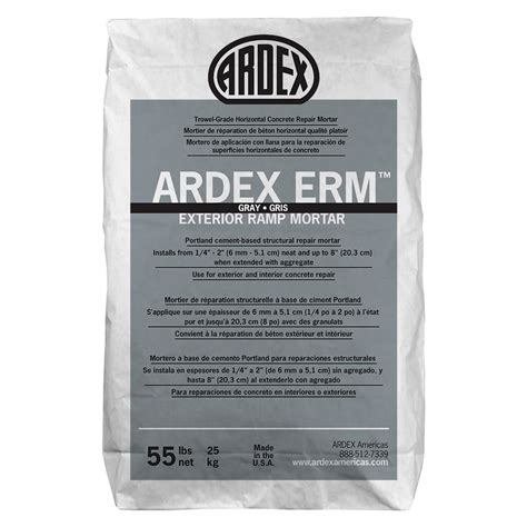 Ardex Erm Is A Trowel Grade Horizontal Exterior Ramp Mortar