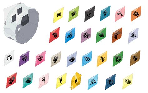 Pokemon Z Ring Toy All Crystals Zachariah Gentile