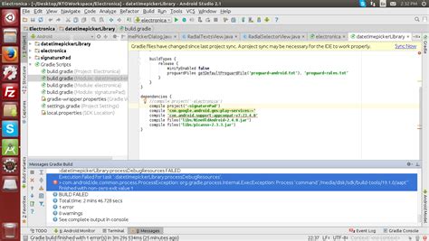 Java Mediadisksdkbuild Tools1910aapt Finished With Non