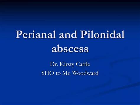 Ppt Perianal And Pilonidal Abscess Powerpoint Presentation Free