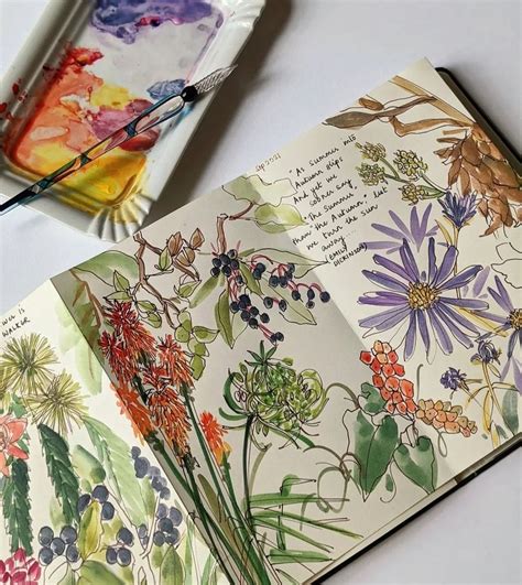 Discover 110 Nature Sketchbooks And Watercolor Journal Ideas Garden