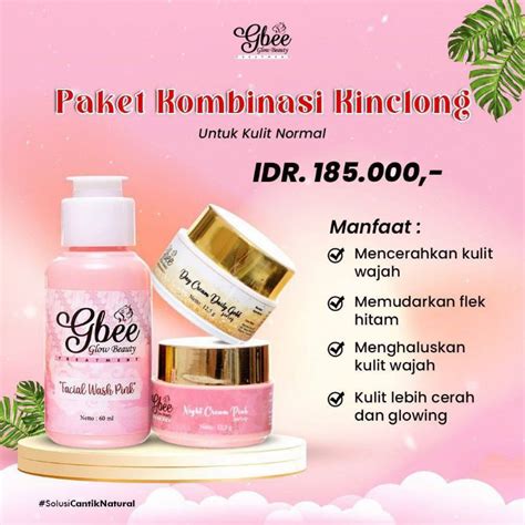 Jual Paket Gbee Glow Beauty Shopee Indonesia