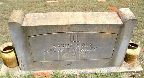 Maggie Viola Denson Wiley 1882 1931 Find A Grave Memorial