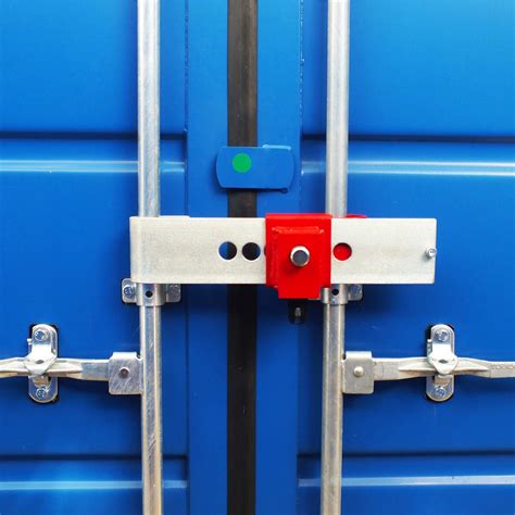 Doublelock Container Lock Red Scm