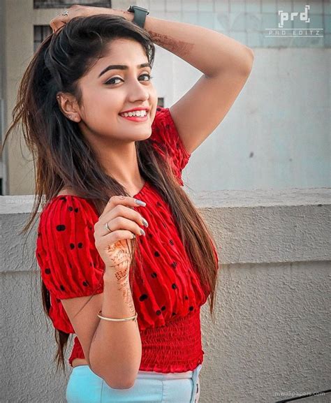 Download Nisha Guragain Holding Hair Up Wallpaper