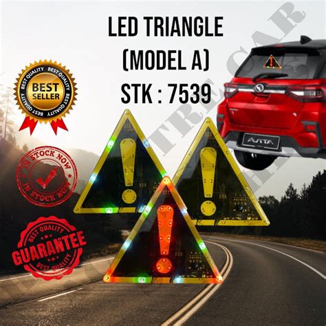 Led Triangle Model A Shopee Malaysia