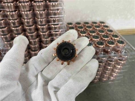 High Precision Slip Ring Commutator Electric Dc Motor Armature