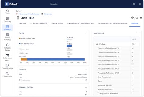 Dataedo Web Catalog Enterprise Data Catalog Tool