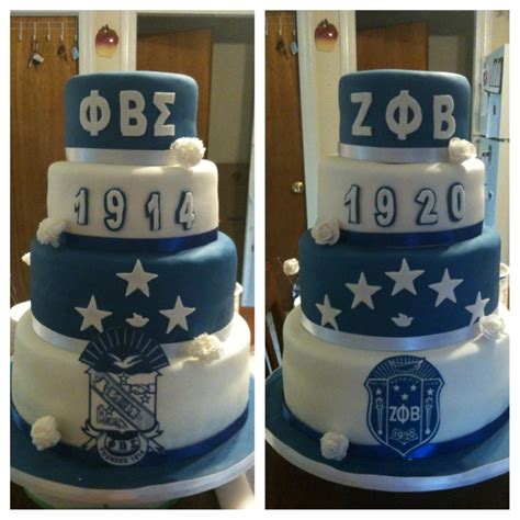 Zeta Phi Beta Sigma Cake