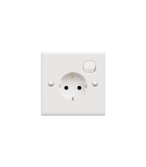 Schuko Socket W Switchschuko Switch