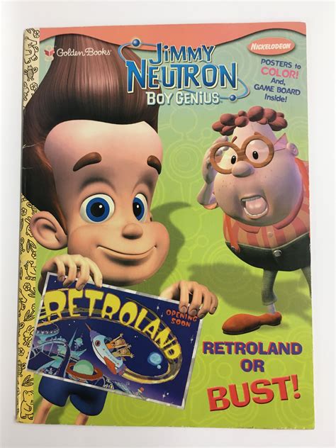 Jimmy Neutron Coloring Book 2025