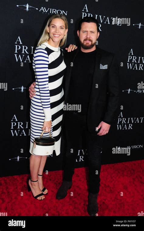 Beverly Hills California Usa 24th October 2018 Actor Aj Buckley R And Abigail Ochse L
