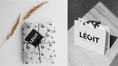 Legit Clothing Brand Identity Behance