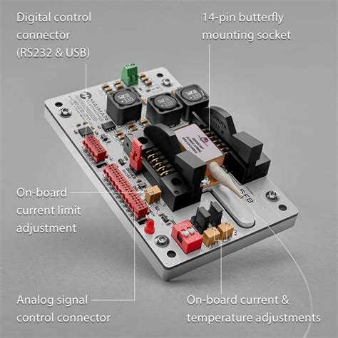 Laser Diode Driver Tec Controller And Butterfly Mount All In One