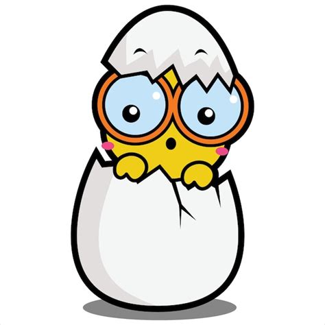 Premium Vector Tortoise Coming Out Of The Egg On A White Background