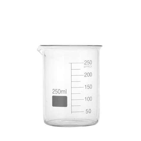250ml Glass Beaker 玻璃燒杯 Formula101hk