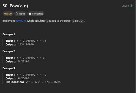 Dsa Codingjourney Problemsolving Cplusplus Binaryexponentiation Keshav Kapoor