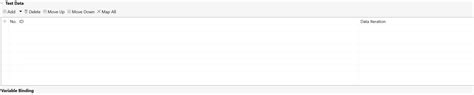 data binding test data data files are removing automatically if i