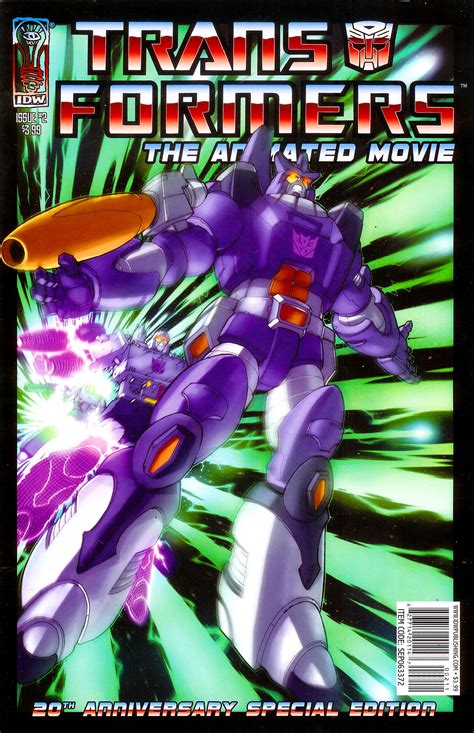 Read Online The Transformers The Animated Movie Comic Issue 2