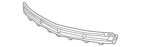 2015 2019 Cadillac Ats Front Lower Grille 22879645 Capital Chevy Parts