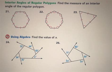 How To Find Interior Angles Of A Polygon Cabinets Matttroy