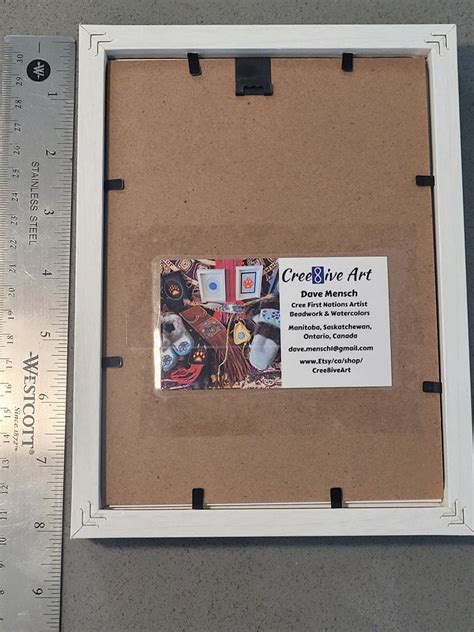 Metis Flower Beadwork Cree Beadwork Native Beadwork Framed Bead Work Etsy