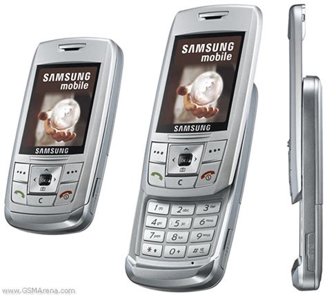 Samsung E250 Pictures Official Photos
