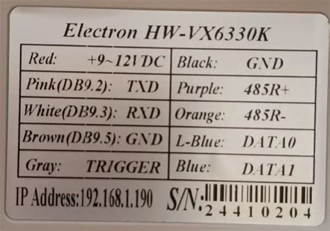 Electron HW VX HW VX K