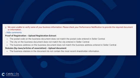 Amazons Seller Identity Verification Process From Simple Expectations