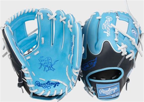 Rawlings Heart Of The Hide 11 75 Inch Infield Glove Wingtip 200 Pattern Blue Black Rawlings