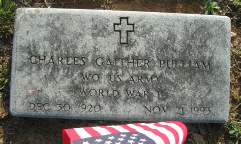 Charles Gaither Pulliam 1920 1993 Find A Grave Memorial