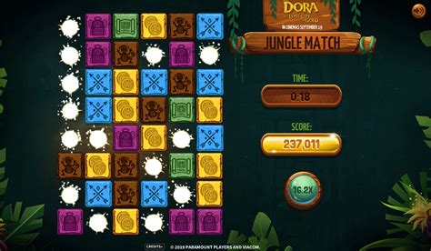 🕹️ Play Dora And The Lost City Of Gold Jungle Match Game Free Online