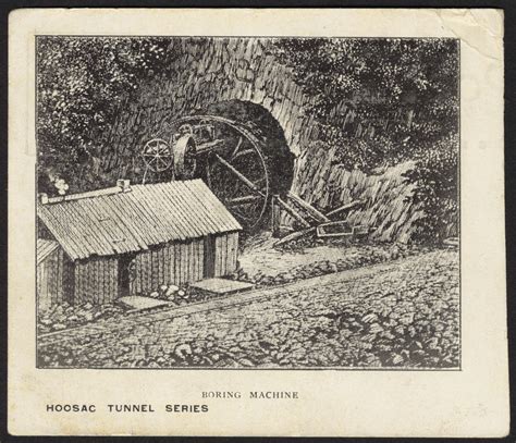 Hoosac Tunnel Series Boring Machine Digital Commonwealth