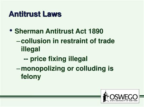 Ppt 16 Antitrust Regulation Powerpoint Presentation Free Download