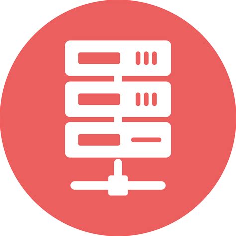 Database Server Vector Icon That Can Easily Modify Or Edit 9679129