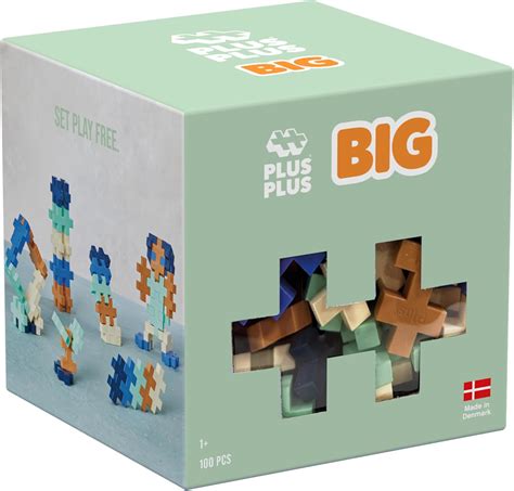 Plus Plus Big Breeze 100 Piece Building Blocks Instruction Manual