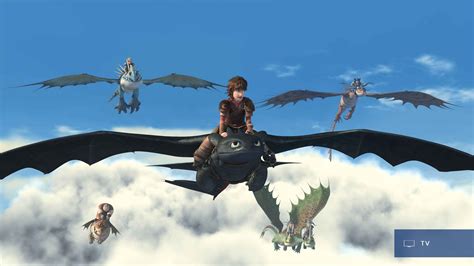 How To Train Your Dragon Toothless And Hiccup Flying