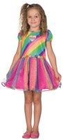 Regenboog Jurkje Kind 116 Carnavalsland