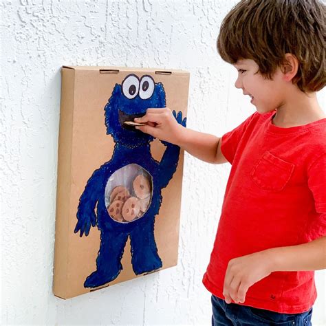 Number Recognition Game Feed Cookie Monster 7 Days Of Play Monster Activities Monster