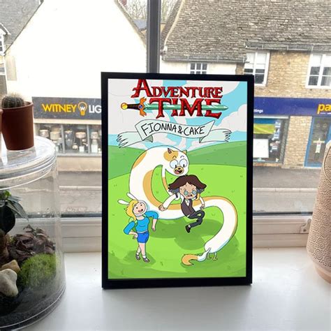 Adventure Time Fionna And Cake 2023 Poster Sold By Eslam Gamal Sku
