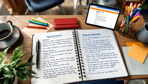 Method Statement Models And Tips To Follow