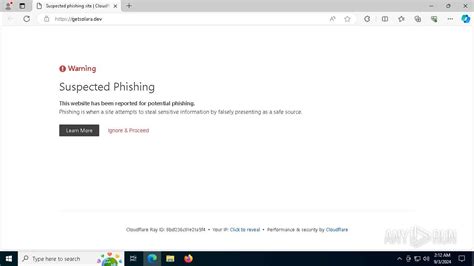 malware analysis getsolara dev malicious activity any run malware sandbox online