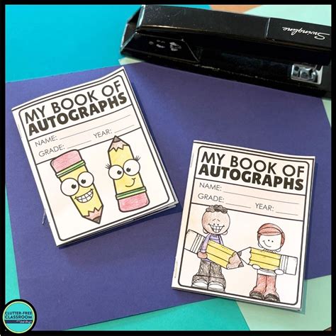 End Of The Year Autograph Book For Elementary Students 2026