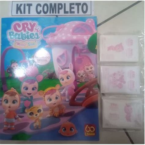 Album De Figurinhas Cry Babies Magic Tears Completo Para Colar
