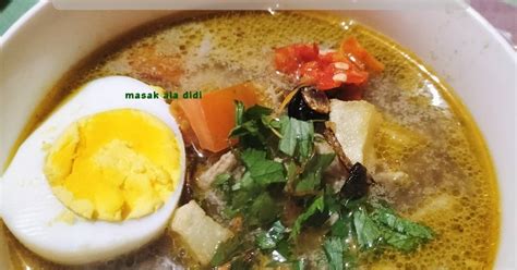 66 Resep Soto Tetelan Sapi Susu Enak Dan Mudah Cookpad
