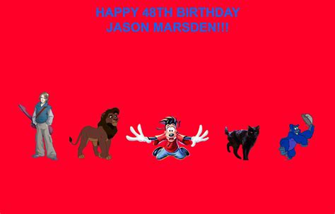 Happy Birthday Jason Marsden By Jtom09 On Deviantart